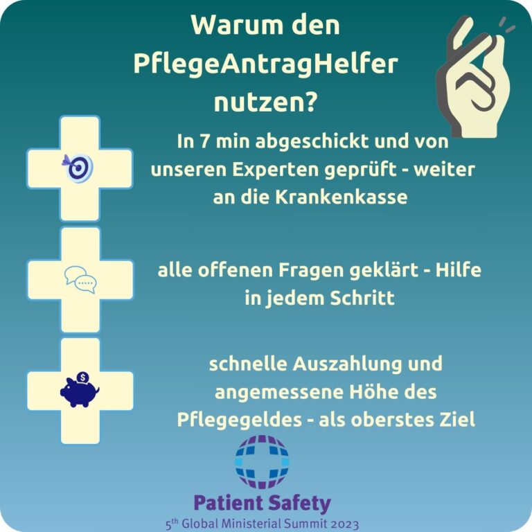 Pflegeantrag stellen - KNAPPSCHAFT - kostenlos | Hilfe von Experten